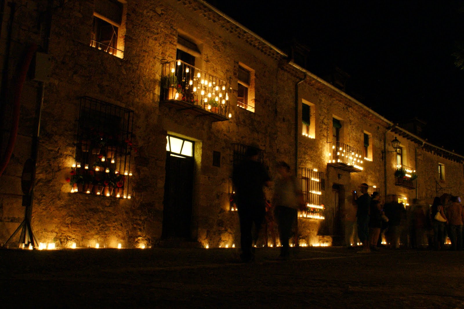 Noche de las Velas en Pedraza (Segovia)