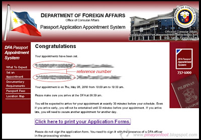 pinay on foot: How to apply for a Philippine e-Passport