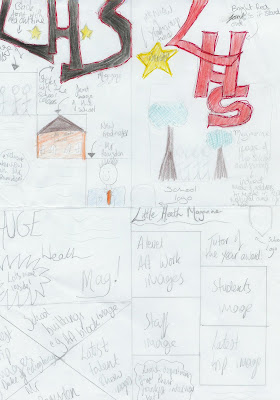Emma's Media Blog: creating the front cover and contents page of my ...