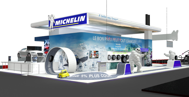 pixelcarmin images: Stand Michelin Mondial de l'automobile 2010/2011