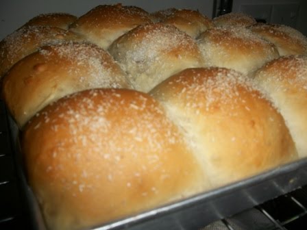 SAL HOMEMADE: Roti inti kelapa n chicken floss