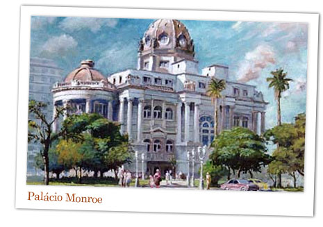 História dos jardins II: PALÁCIO MONROE