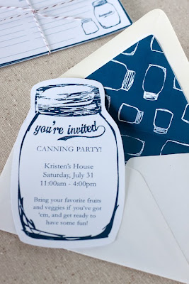 Safely Gathered In: "Canning party" free printable