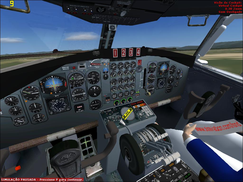 Teste: Boeing 707- FSX