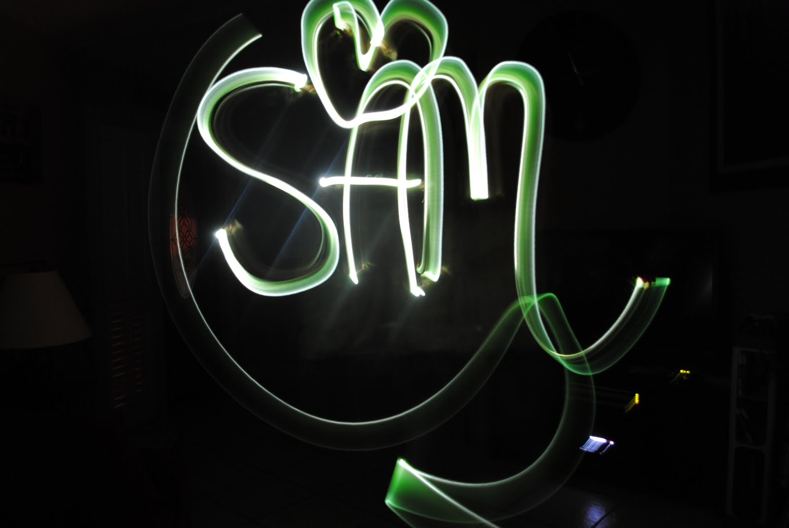 Davis Family: Light Graffiti by Mikey & Sam