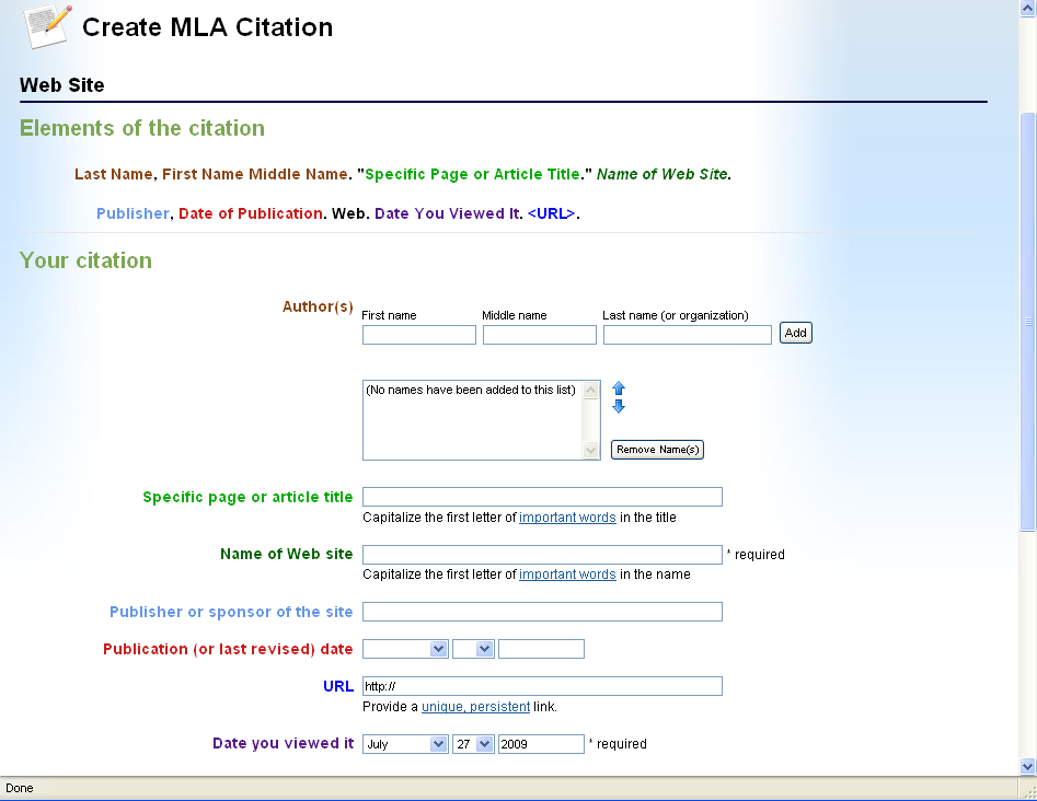 Fallon's Blog: Online Tutorial on NoodleBib