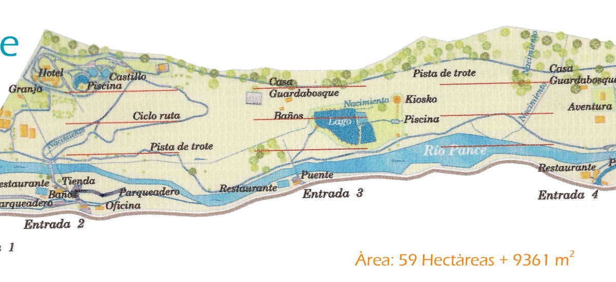 Ecoparque Río Pance: MAPA DEL ECOPARQUE RIO PANCE