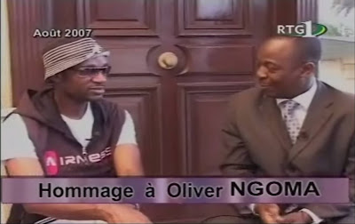 HOMMAGE EN IMAGES Á OLIVER NGOMA