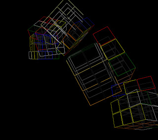The Deambulatory Matrix: Rubik's Cube Screen Saver (2000)