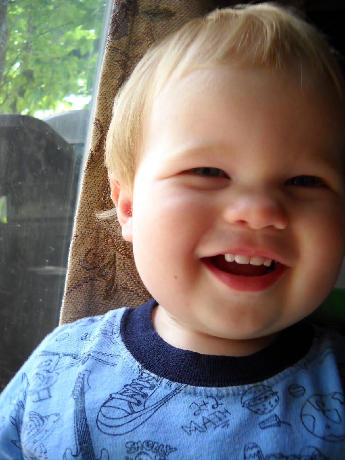 Happily Homemaking...in Oregon: Random Tuesday: Random Pics of the boy.