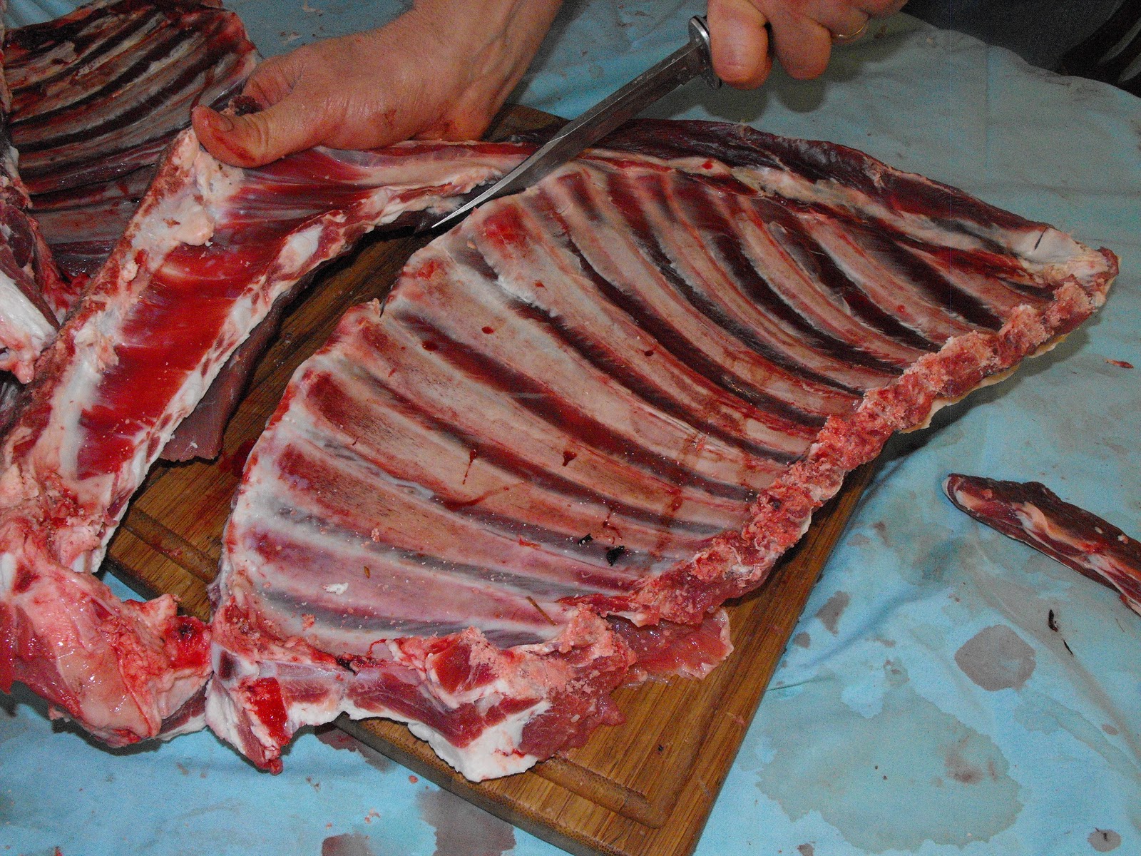 Simply Sowing: How to Cut-Up a Lamb (not for the squeamish)
