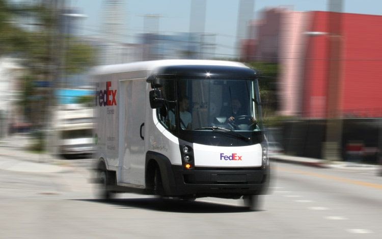 First Look: FedEx Express All-Electric Delivery Truck | Electric ...