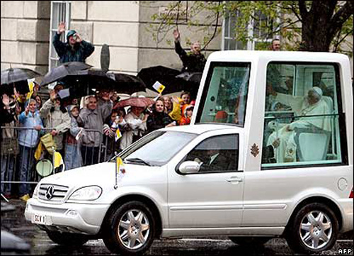 Vatican keen on solar-powered electric Popemobile | Electric Vehicle News