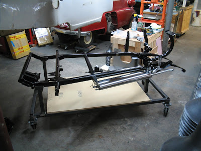 BZ's BMW Isetta 300's: Isetta - Chassis, Front & Rear Axle Reassembly