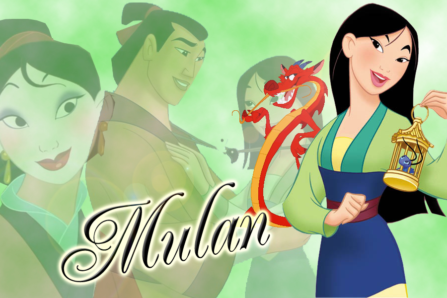 Shei22 works: Collage of Mulan