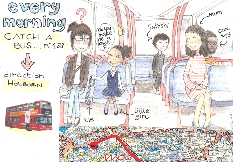 Lalediary: Catch a Bus