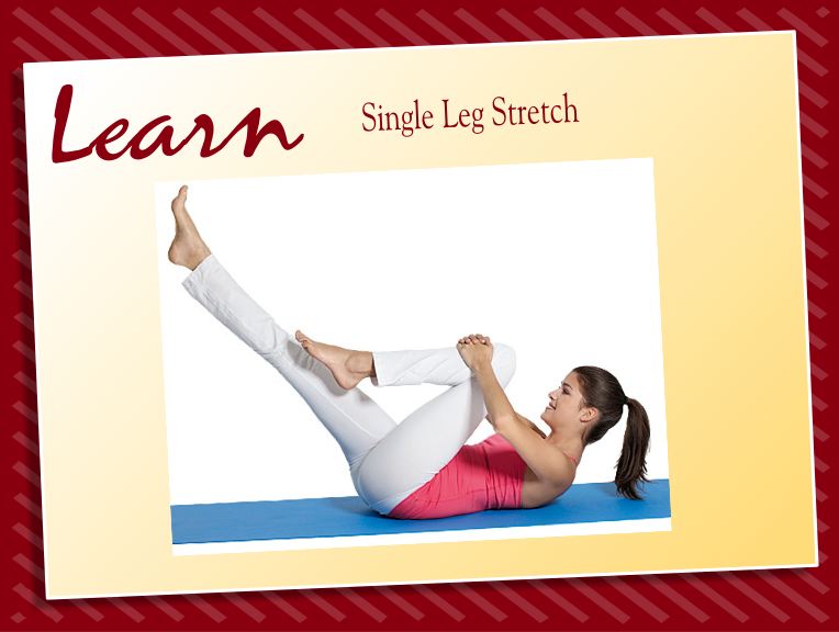 Welcome to The Pilates Room Blog: Move of The Week: Single Leg Stretch