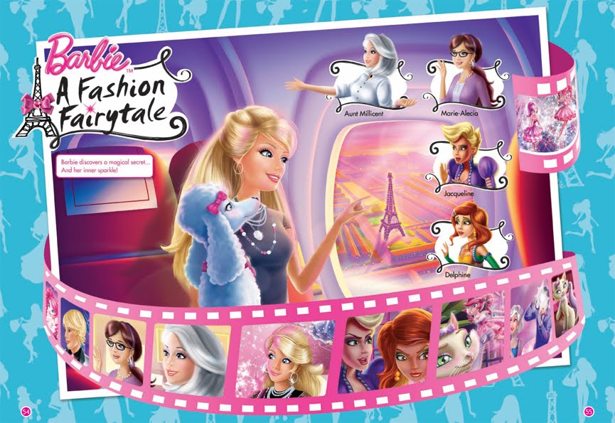 LK New media Design: 'Barbie Annual 2011' Front Cover & DPS examples ...