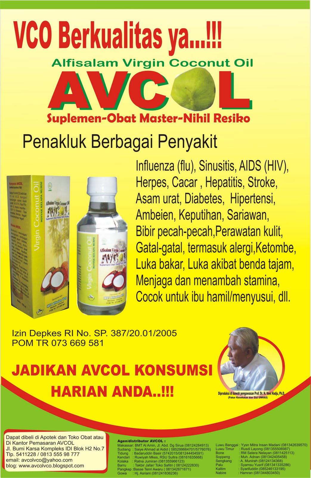 AVCOL Virgin Coconut Oil