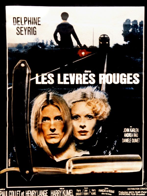 Cinézone: LES LEVRES ROUGES (1971) de Harry Kumel