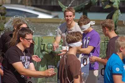 Göteborg, Tag für Tag: Nollning bei Chalmers in Göteborg