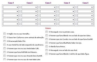 InfoBots: Informação é Tudo na Net: Você já fez o teste do Einstein?