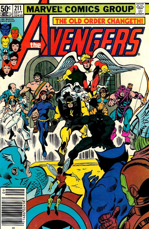Marvel Comics of the 1980s: 1981 - The Avengers