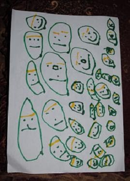 A Toddler's First Drawings