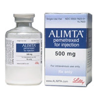 Mesothelioma: Pemetrexed (Alimta)