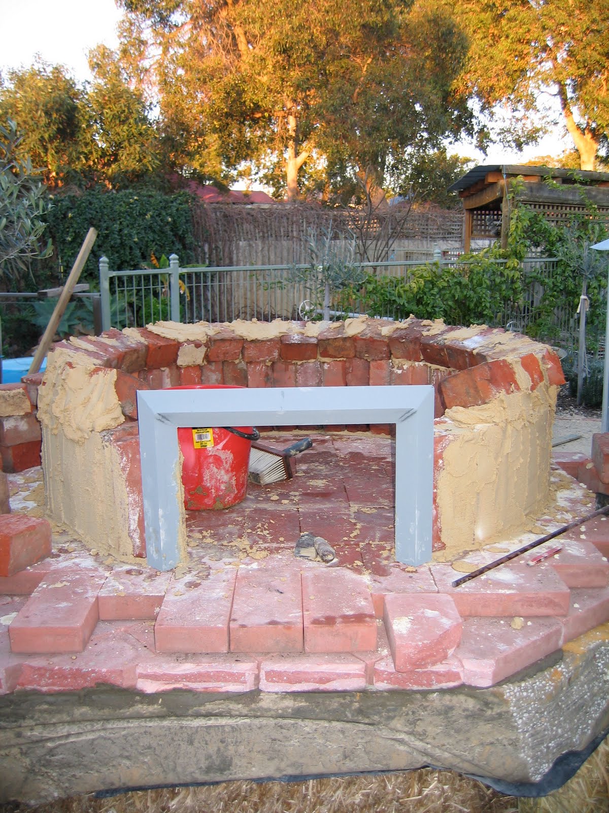 Sev's Brick Oven: Sev's First Brick Oven