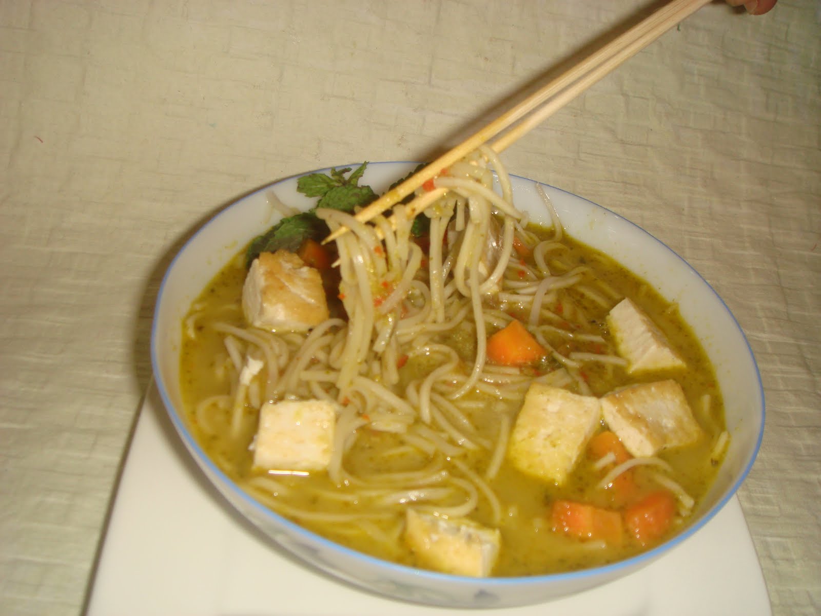 Vegetarian Laksa - Veenas Vegnation