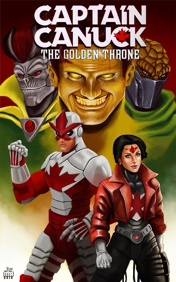 Ronn's Big Pile of Stuff: CAPTAIN CANUCK 35th ANNIVERSARY Art Contest