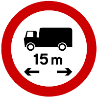 Restriction signs and depth indicators | glob on someday