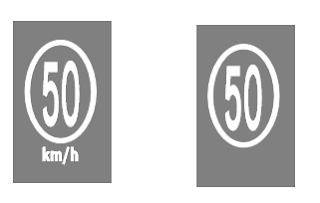 UK metric speed limit signs | glob on someday