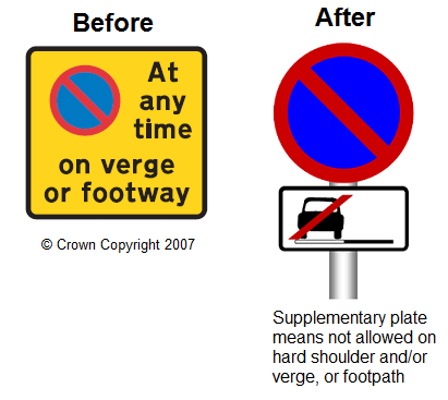 Signage improvements: No stopping and no waiting | glob on someday