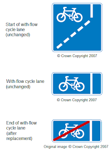 Signage improvements: Cycle, bus, tram, and car sharing lanes | glob on ...