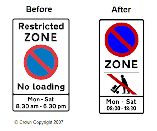 Signage improvements: No stopping and no waiting | glob on someday