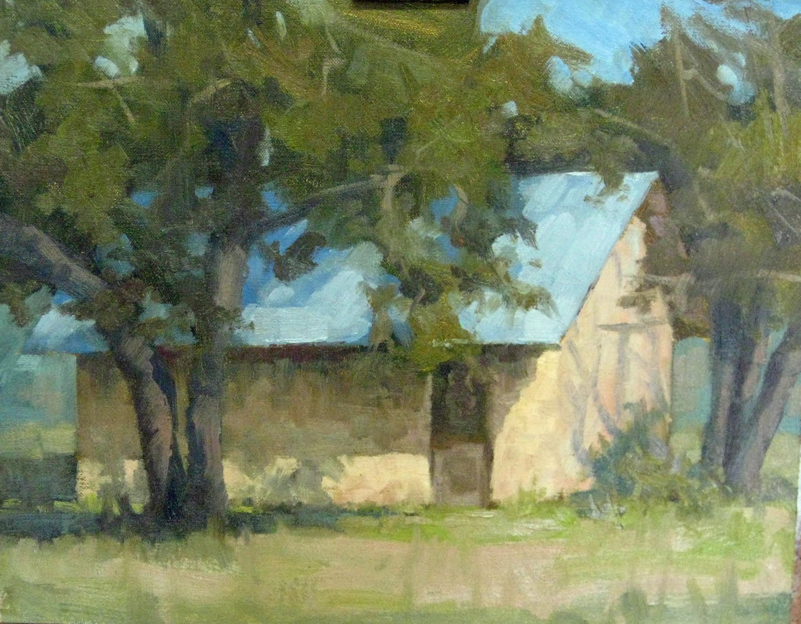 the bunkhouse gang: Bob Rohm's class today