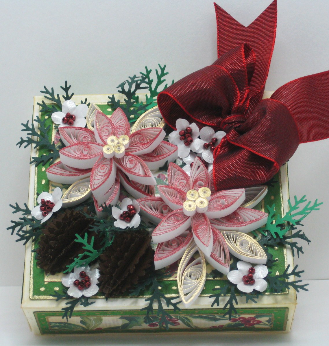 Appel Quilling Garden: Quilled Tea Bag Box