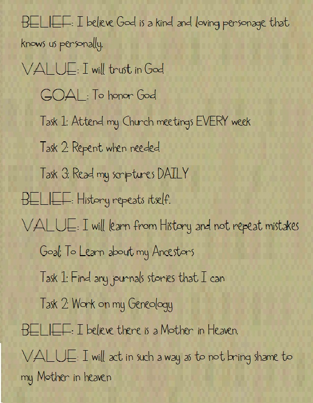 GS 101: Personal Creed Doc.: EXAMPLE (goals)