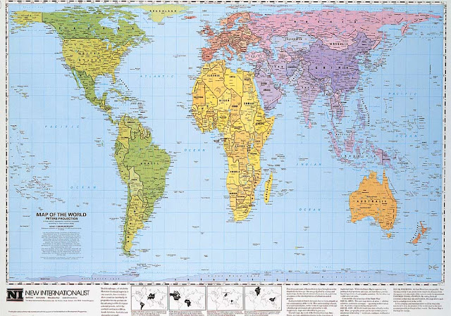 Ketiwool: Peterson Projection Map