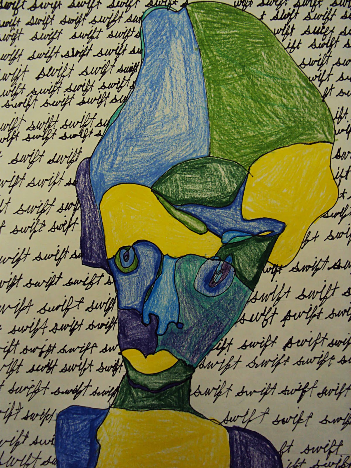 Under The Brush~: Contour Line Portraits