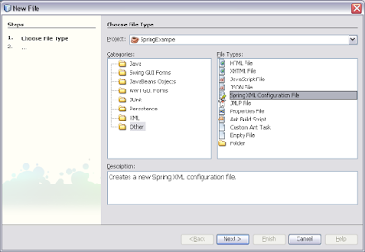 Netbeans IDE Blog by Tushar Joshi, Nagpur: Spring Framework 2.5 support ...