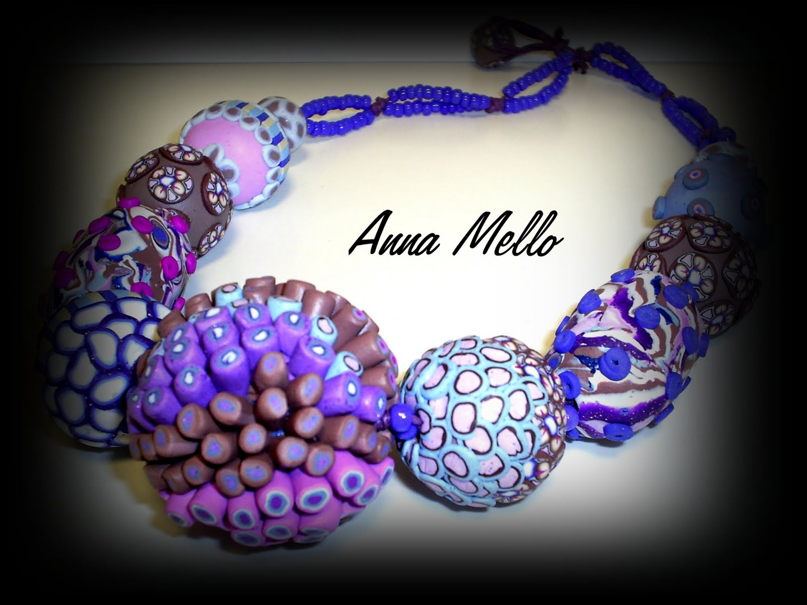 Anna Mello - Clay Designer: Colares em Polymer Clay