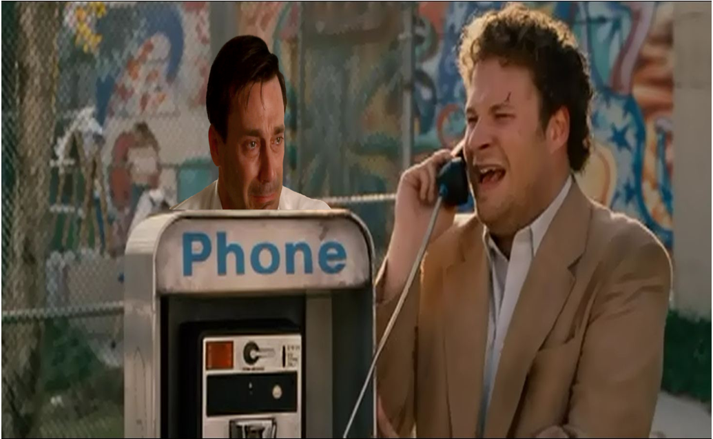 KEEP UP TV TOME: Sad Don Draper With The Boys From Pineapple Express