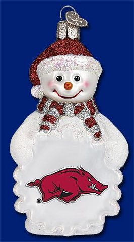 A Very Merry Christmas Store & more!: Arkansas Razorback Football Ornaments