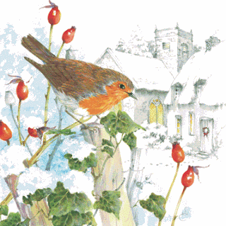 Celtic Lady: THE LEGEND OF THE CHRISTMAS ROBIN