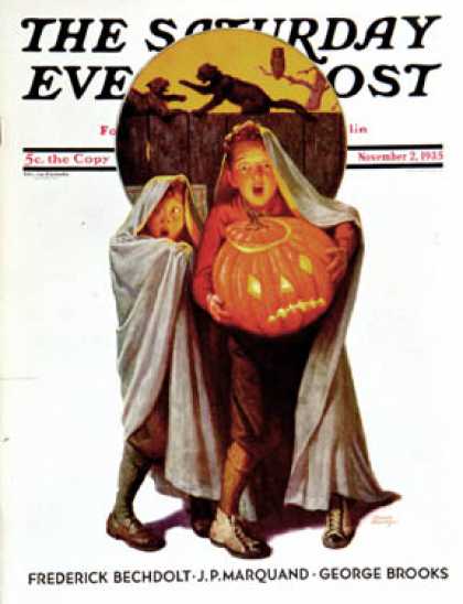 Celtic Lady: VINTAGE HALLOWEEN MAGAZINE COVERS