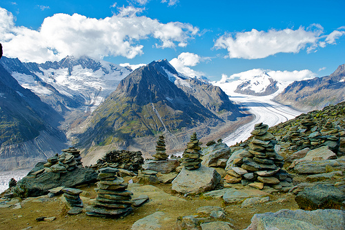 Vacante si excursii: Ghetarul Aletsch, cubul de gheata din Elvetia