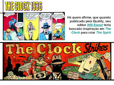 HQ Quadrinhos: THE CLOCK - Comics Magazine Company - 1936